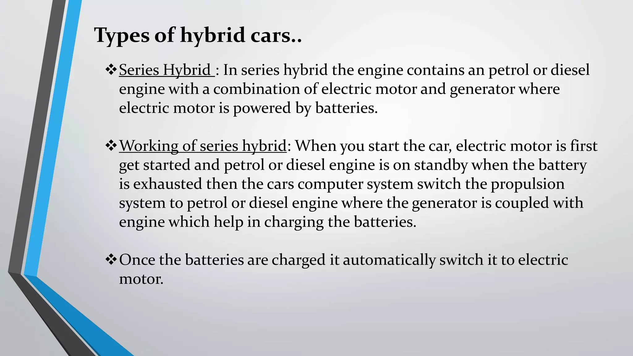 Hybrids cars | PPT
