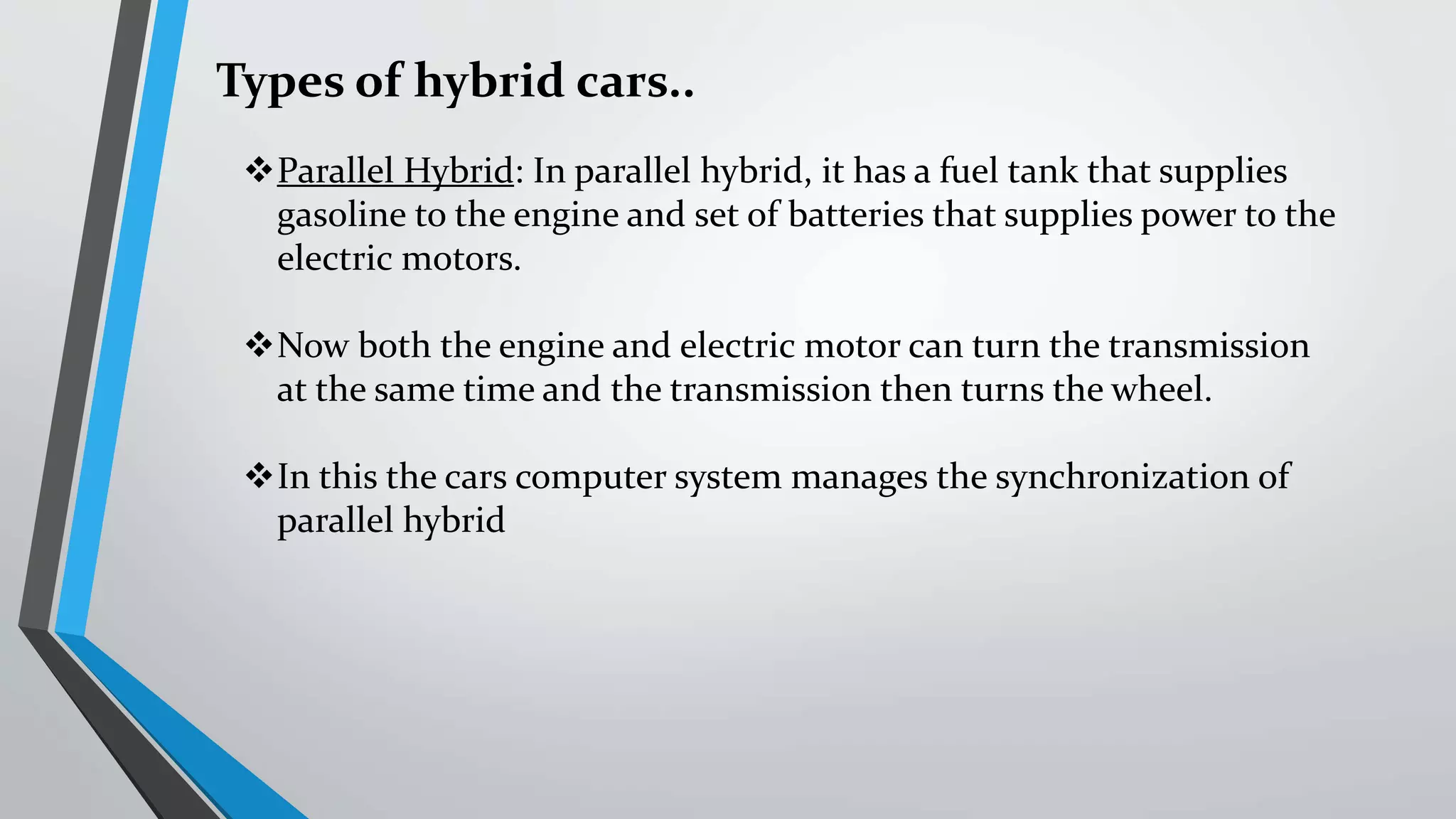 Hybrids cars | PPT