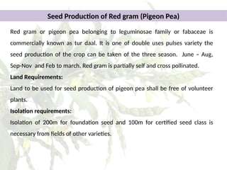 Hybrid and varieties seed production .pptx