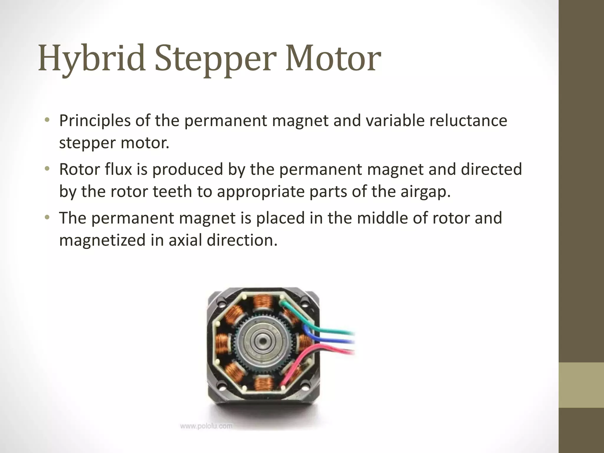 Hybrid stepper motors | PPTX