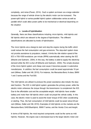 Automotive Hybrid Technology Development - Past, Present and Future | DOCX