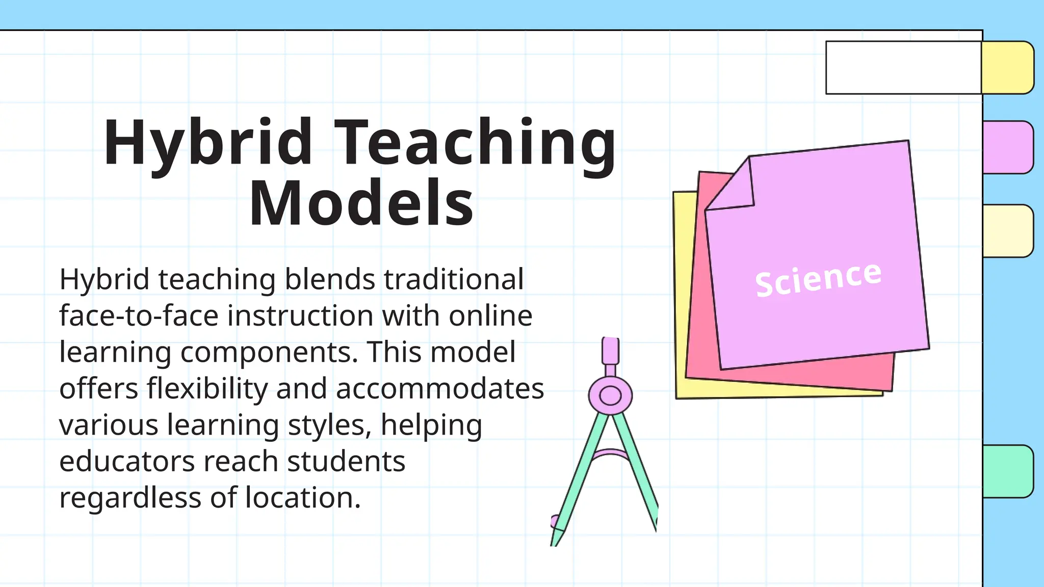 Hybrid Teaching Models Balancing In-Person and Online Instruction.pptx