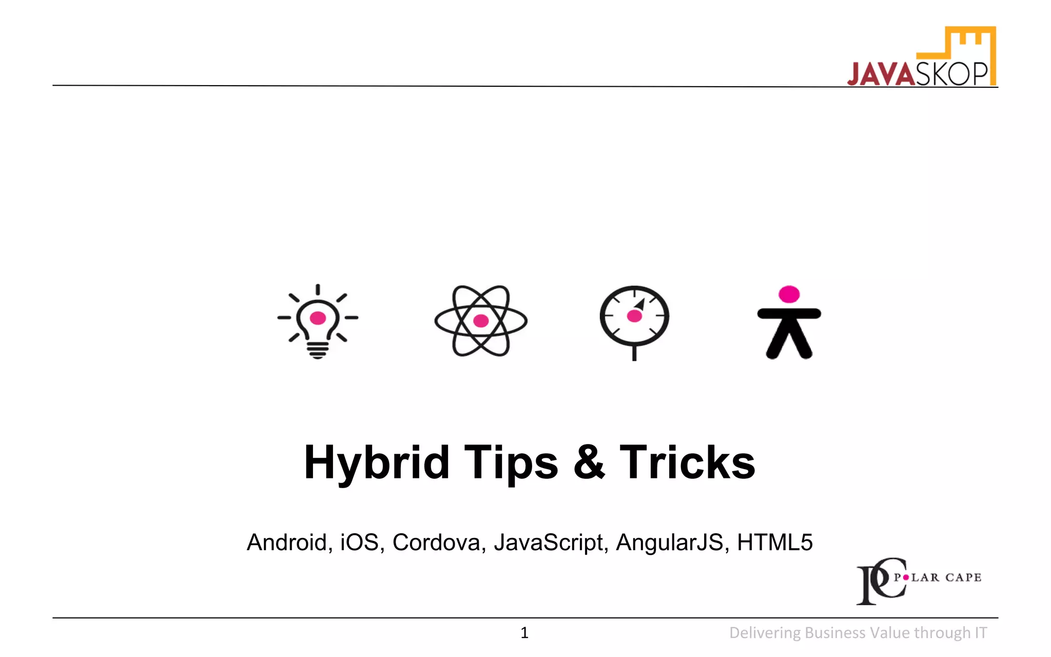 Hybrid Tips & Tricks | PDF | Web Development | Internet