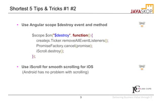 Hybrid Tips & Tricks | PDF | Web Development | Internet