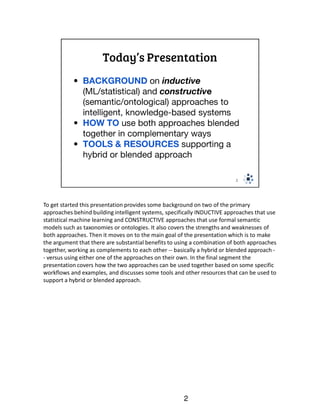 Hybrid use of machine learning and ontology | PDF