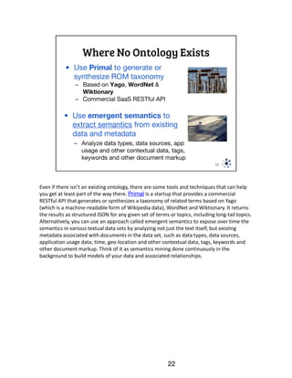 Hybrid use of machine learning and ontology | PDF