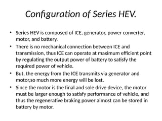 Hybrid vehicle and its different configurations | PPT