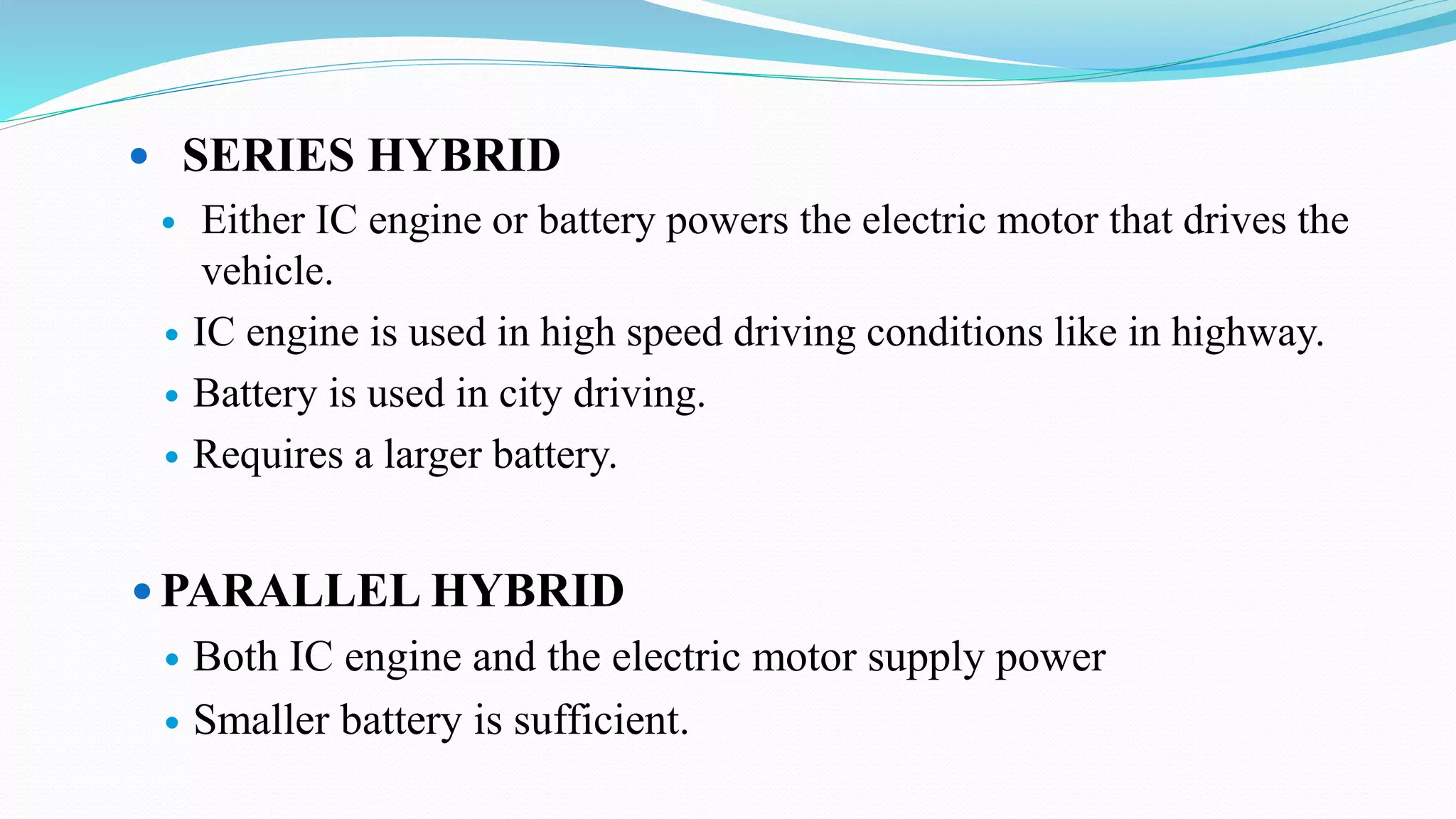 Hybrid Electric Vehicles | PPT