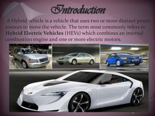 Hybrid Vehicles | PPTX | Automotive Industry | Industries