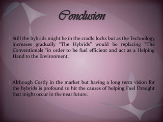 Hybrid Vehicles | PPT