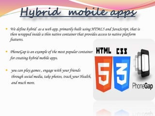 Hybrid vs native | PPT