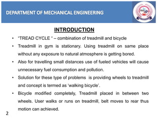 Hybrid walking bicycle | PPTX
