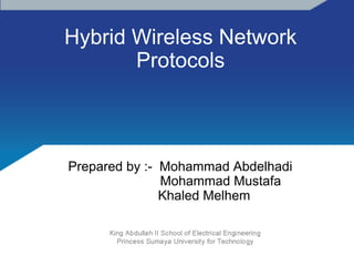 Hybrid wireless protocols | PDF