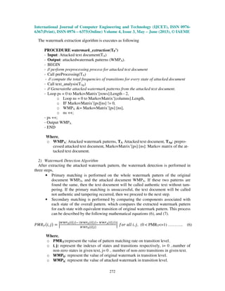 Hybrid zero watermarking and markov model of word mechanism and order-2-3 | PDF