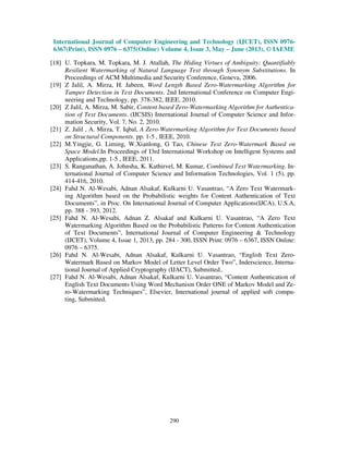 Hybrid zero watermarking and markov model of word mechanism and order-2-3 | PDF