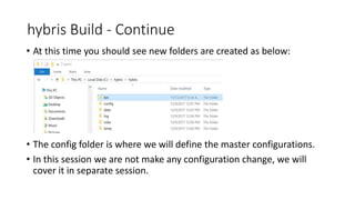 SAP Hybris Installation Session 1 | PPTX