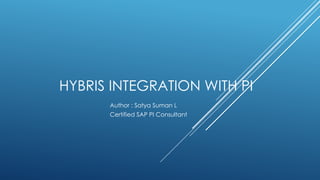 Hybris integration solution pack | PDF | Web Hosting | Internet