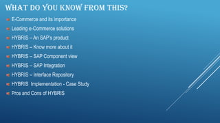 Hybris integration solution pack | PDF | Web Hosting | Internet