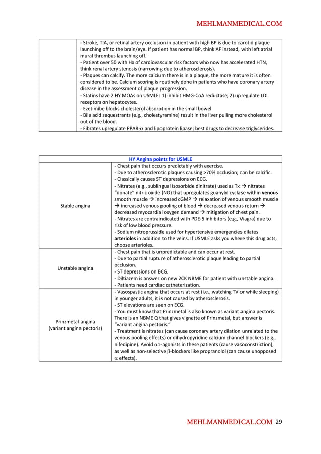 cardiac pathology usmle . High yield arrows by dr mike from Melman ...