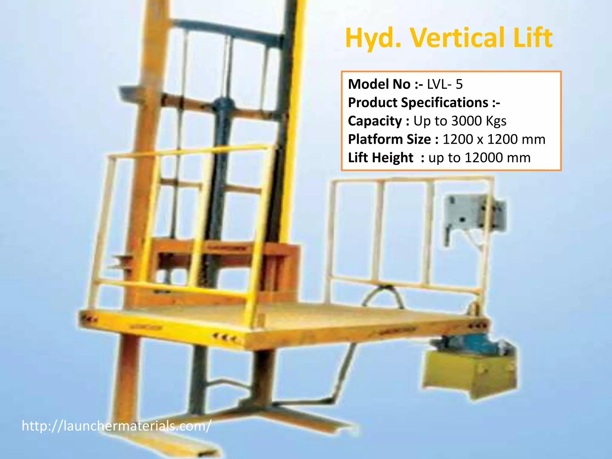 LAUNCHER MATERIAL HANDLING INDUSTRIES. | PPTX