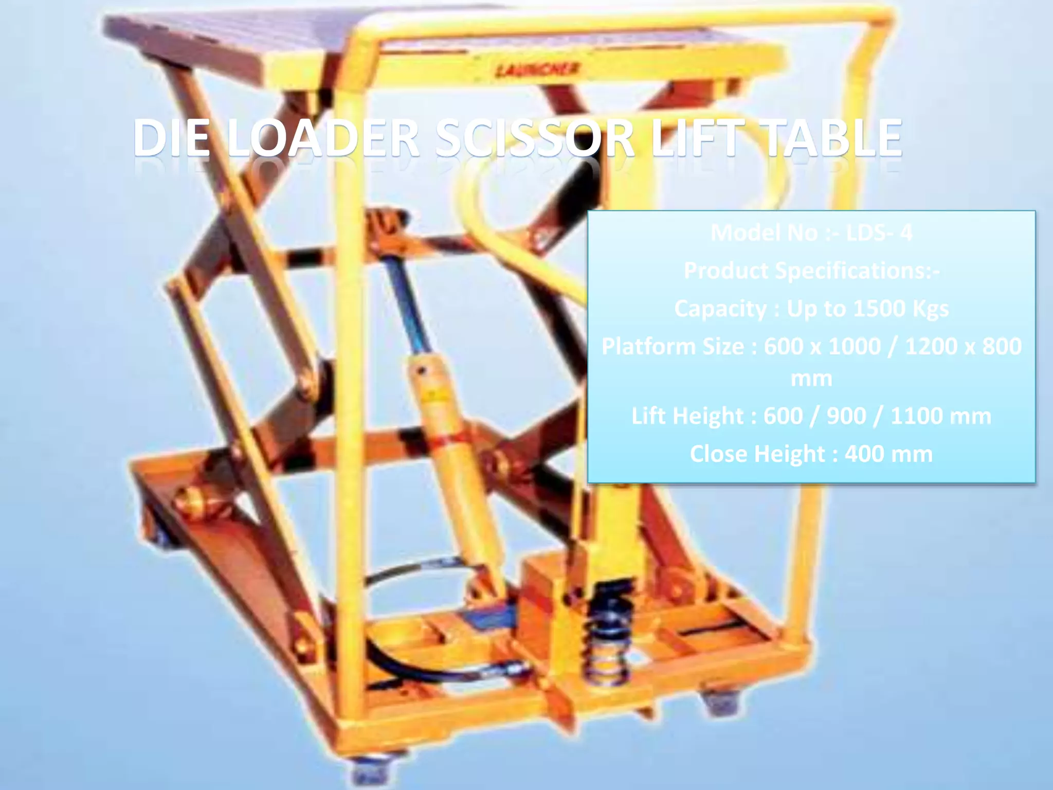 LAUNCHER MATERIAL HANDLING INDUSTRIES. | PPTX