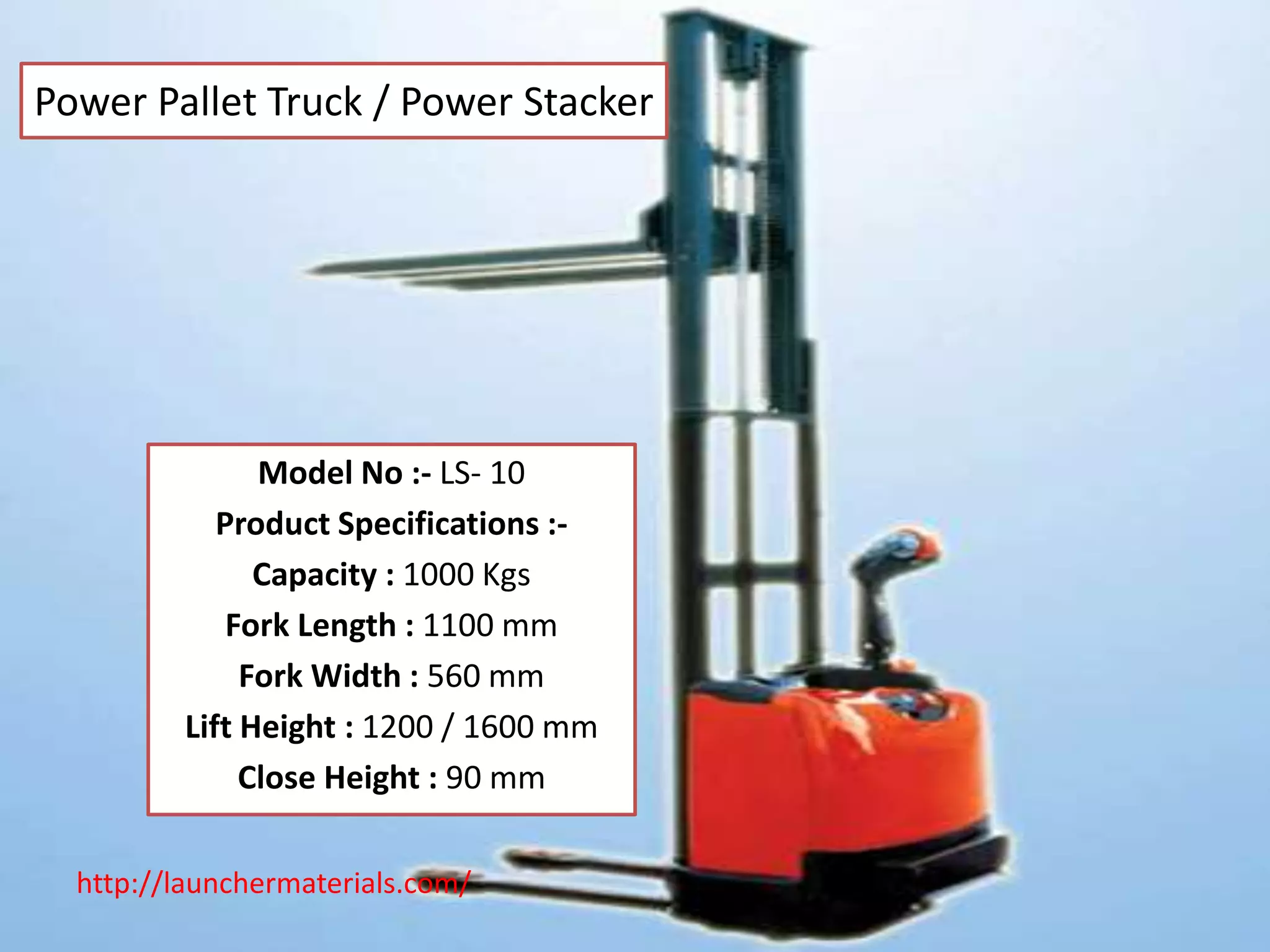 LAUNCHER MATERIAL HANDLING INDUSTRIES. | PPTX