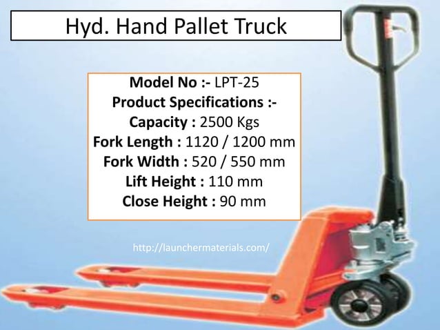 LAUNCHER MATERIAL HANDLING INDUSTRIES. | PPTX