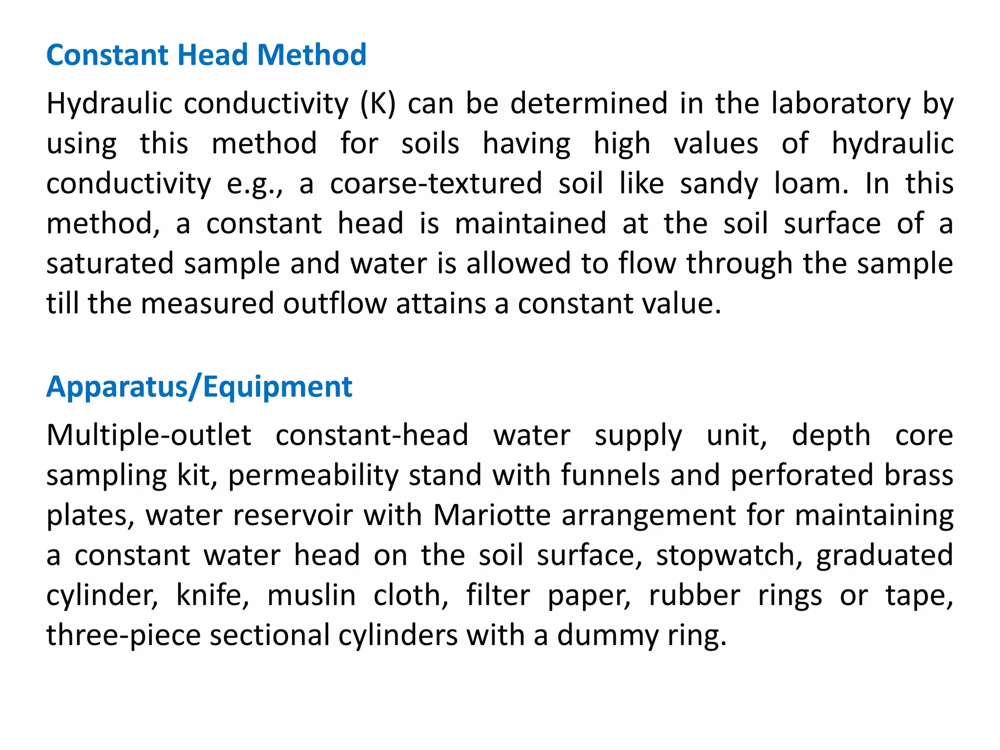 Hyd. Conductivity measurement.pptx