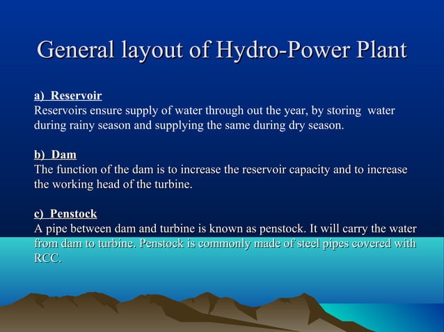 Hydal power plant | PPT