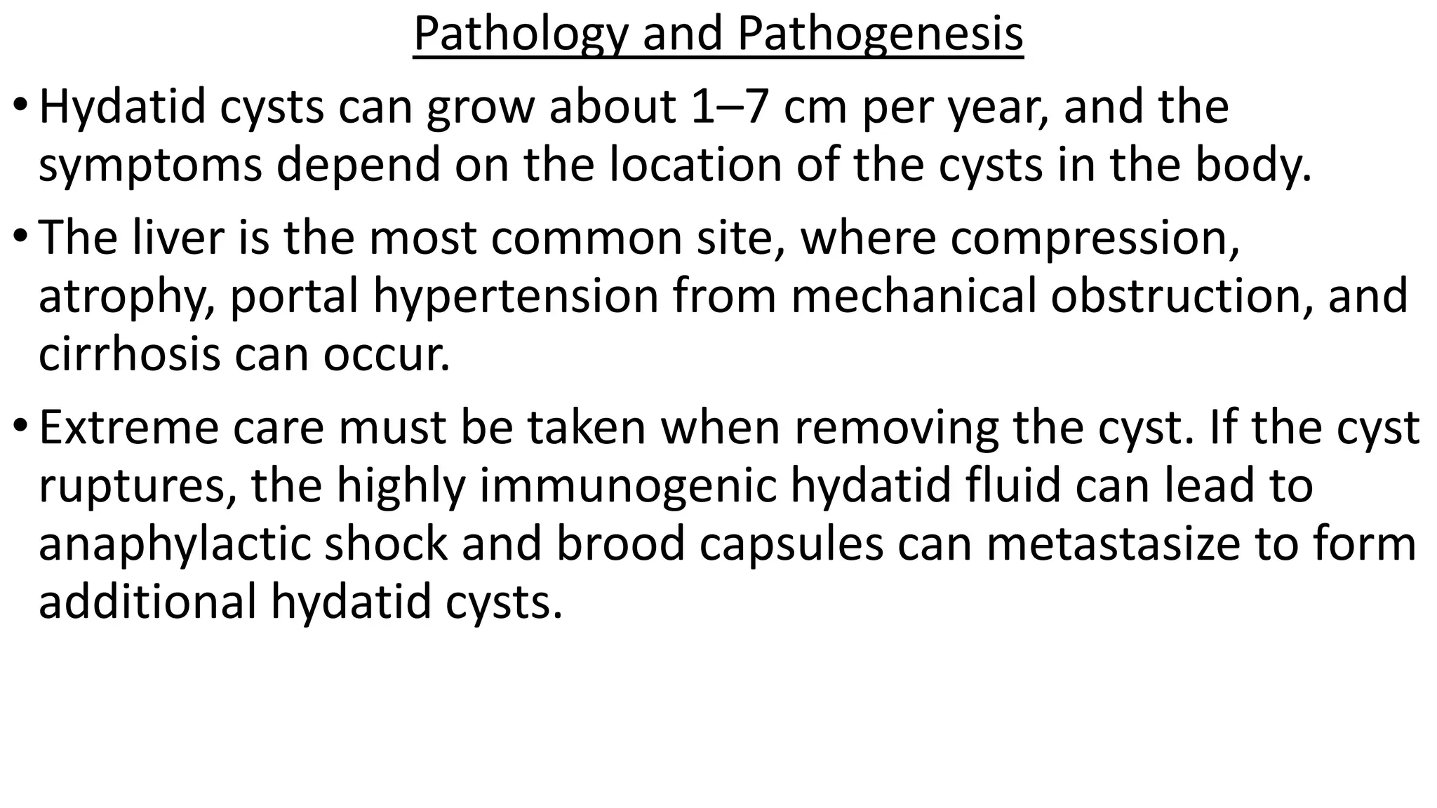 Hydatid cyst | PPTX