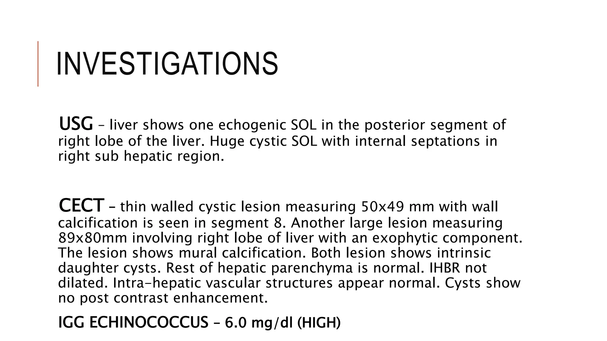 Hydatid cyst disease of liver | PPTX