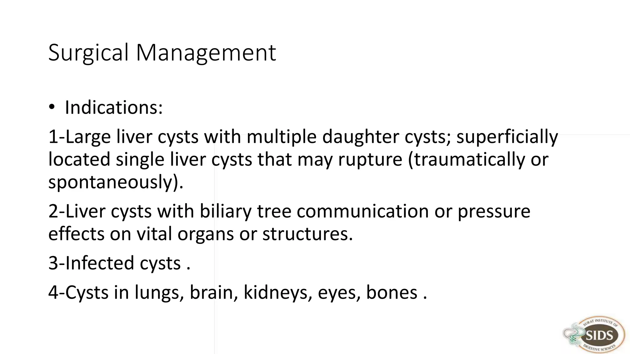 Hydatid cyst liver over view - Dr Keyur Bhatt | PPTX