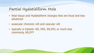 Hydatidiform mole | PPT