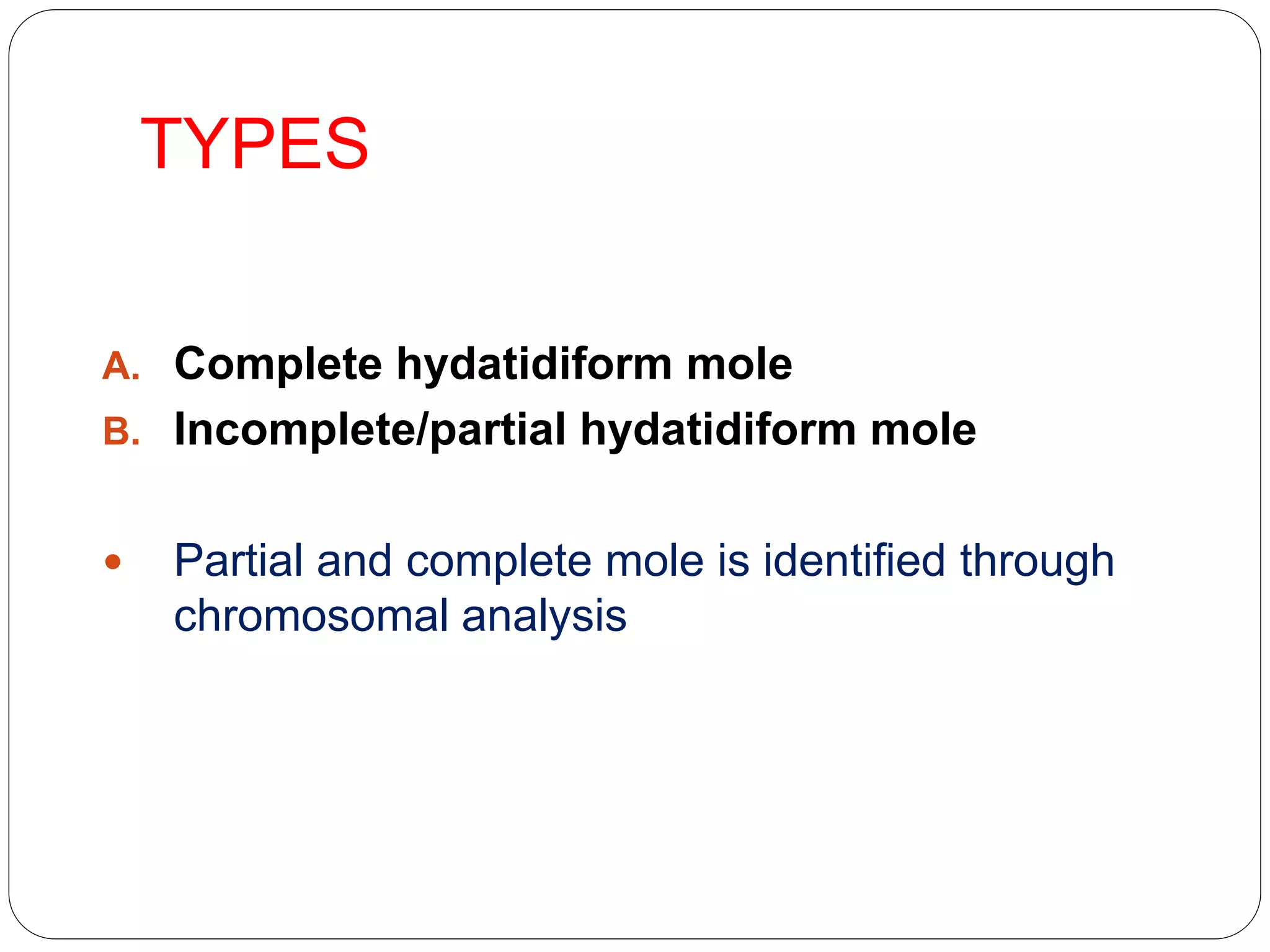 Hydatidiform mole | PPTX