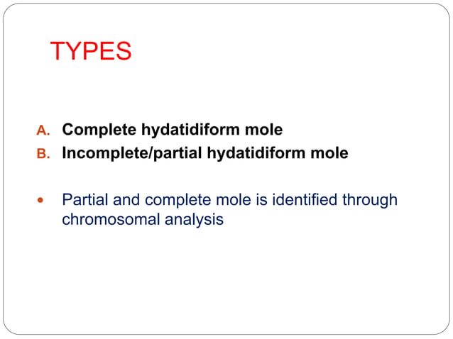 Hydatidiform mole | PPTX
