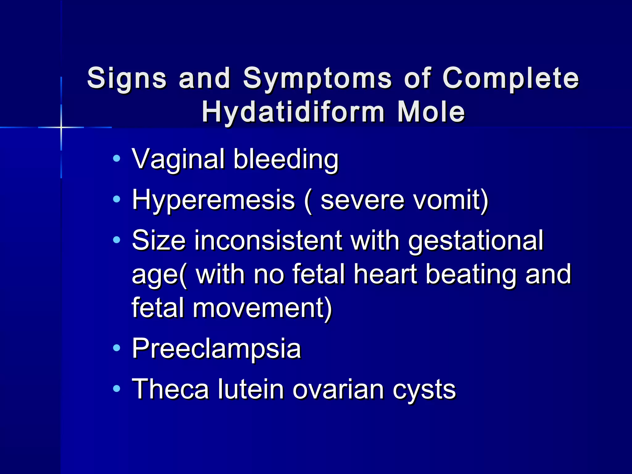 Hydatiform mole | PPT