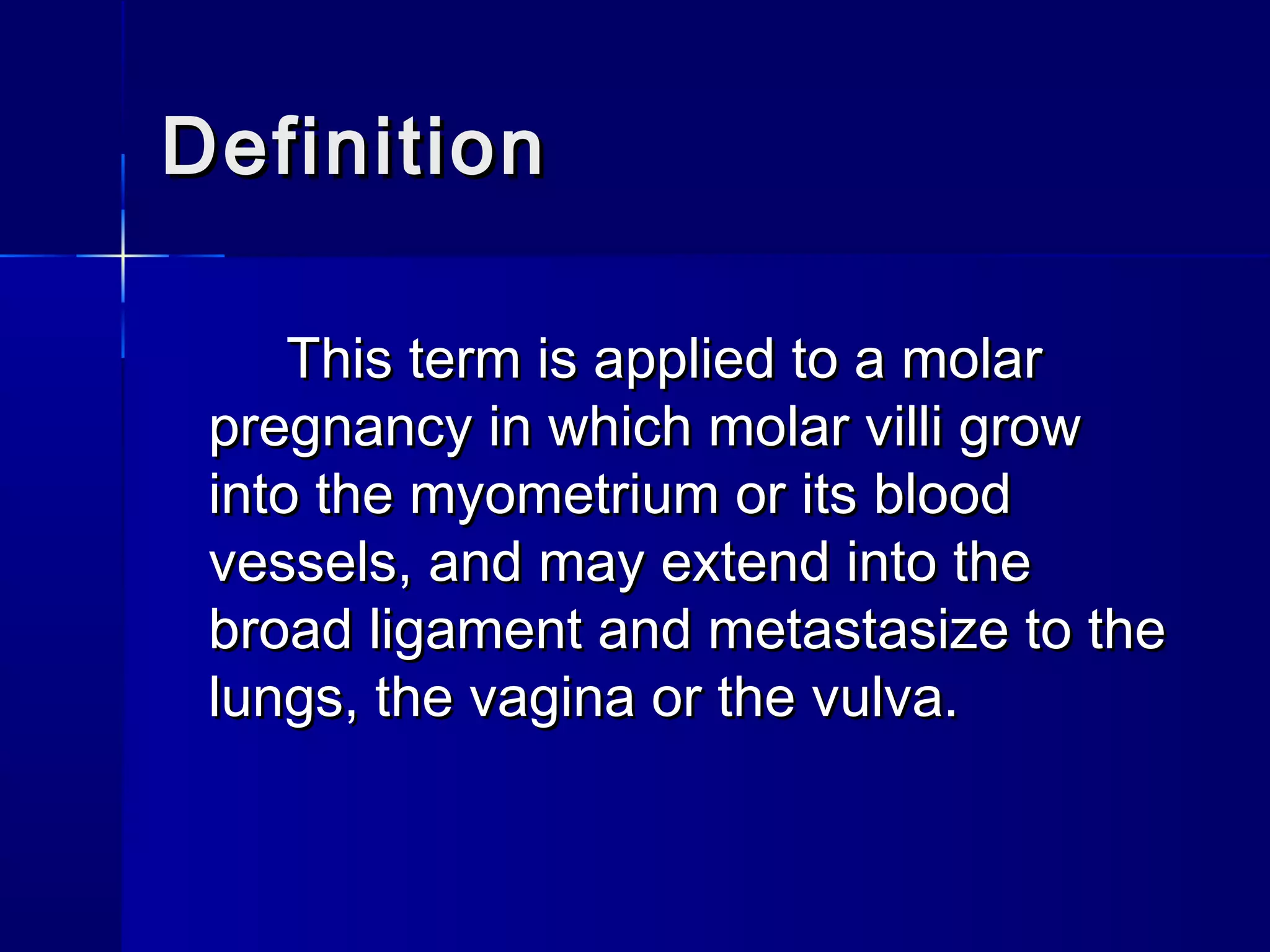Hydatiform mole | PPT
