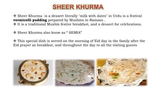 Hyderabad as culinary attraction | PPTX