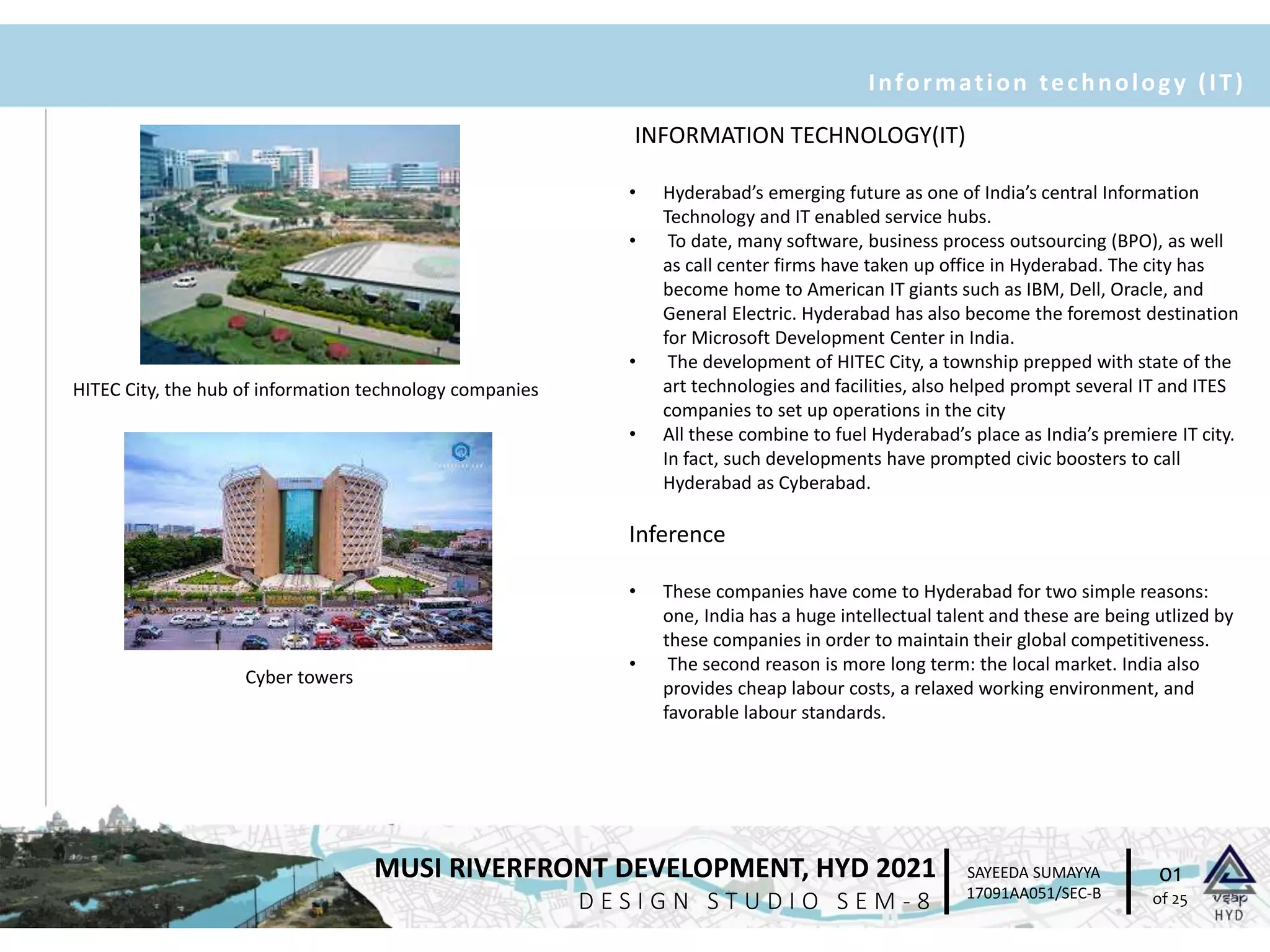 Hyderabad Economy | PPTX