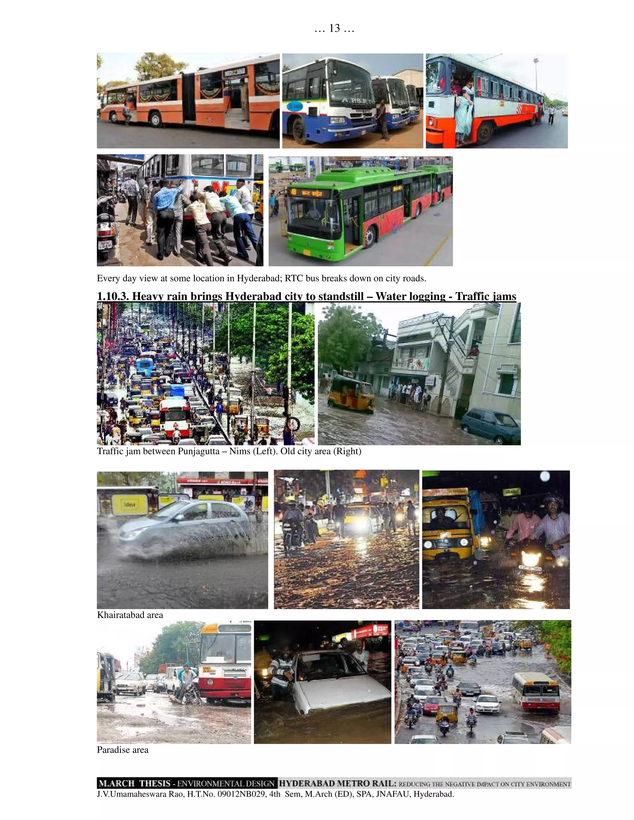 Hyderabad metro rail reducing the negative impact on city environment ...