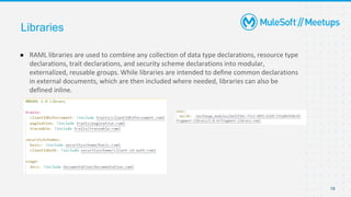 The ins and outs of RAML | PPTX | Programming Languages | Computing