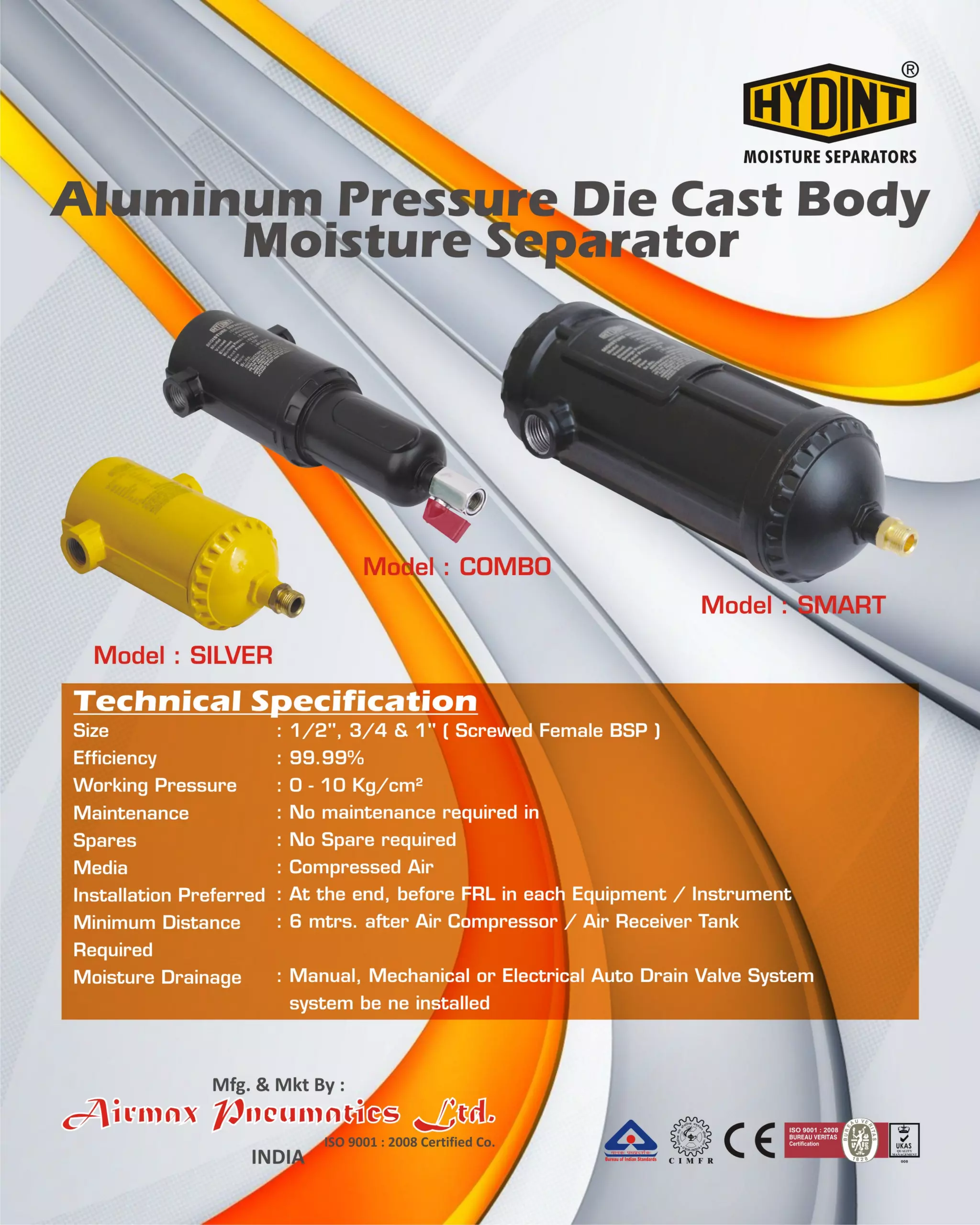 Aluminum Moisture Separator | PDF | Mechanical and Industrial ...