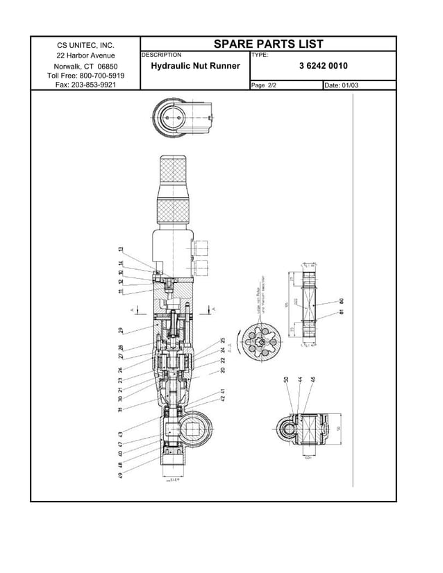 CS Unitec Nut Runners: 3 6242 0075 | PDF