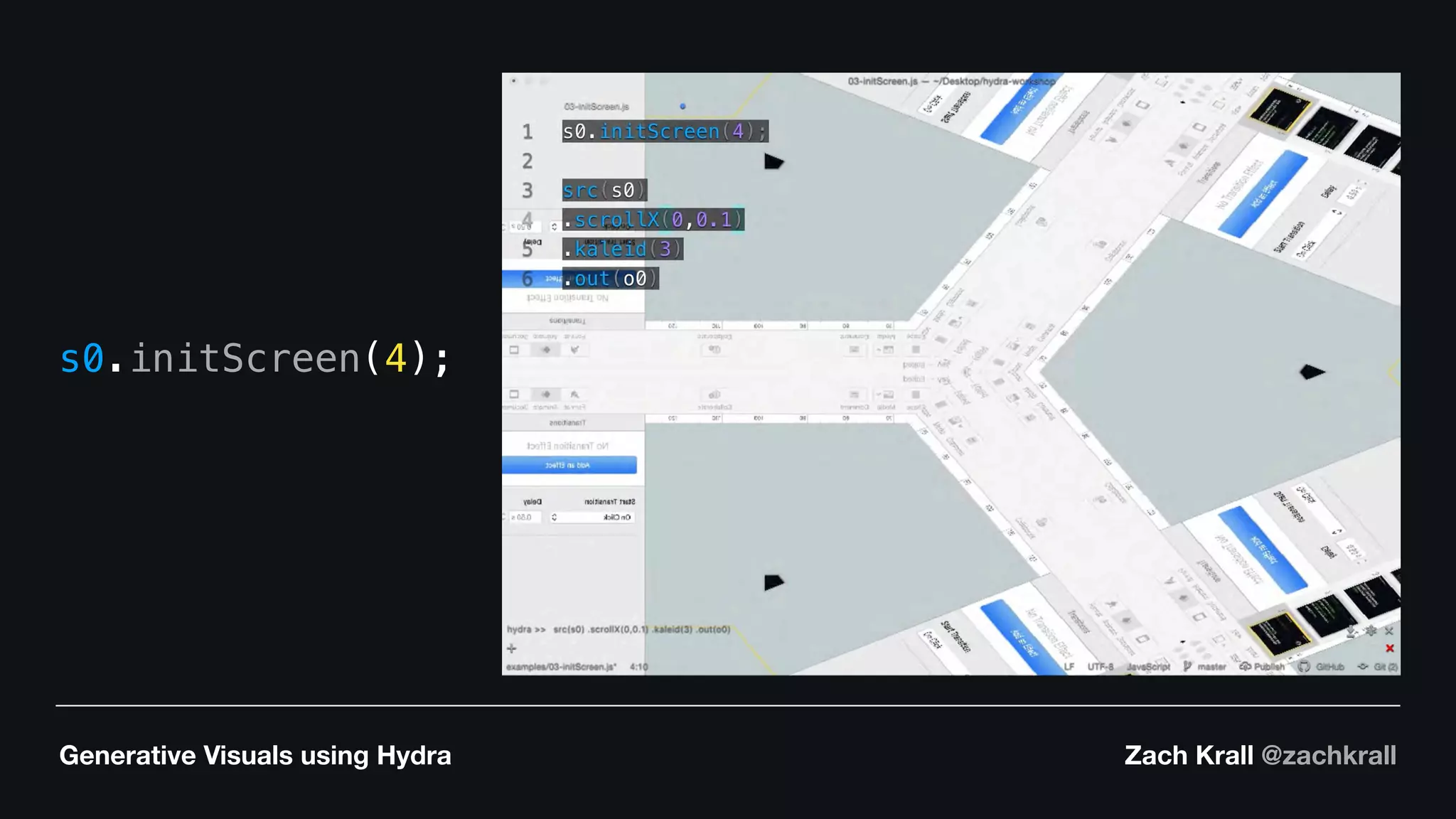 Hydra Workshop NYU Live Code Lab Feb 2019 | PDF