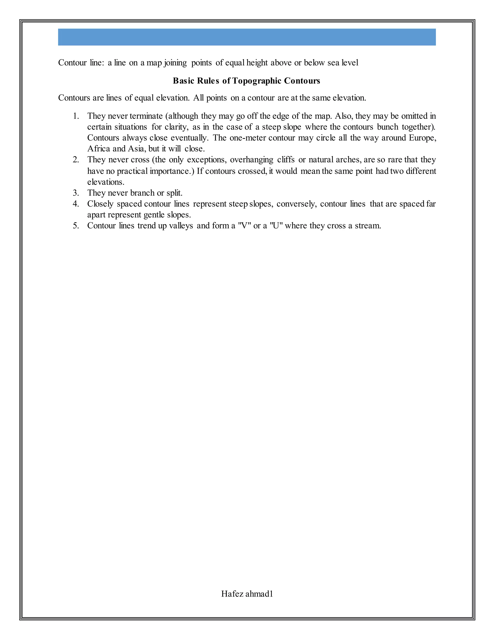 contour | PDF