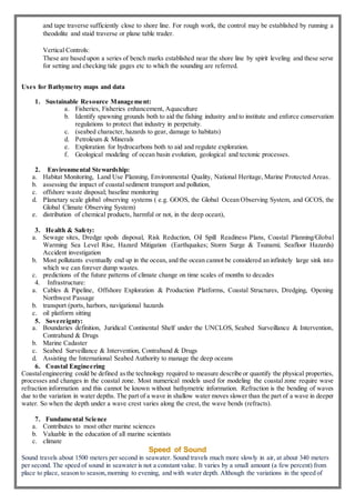 Hydrography document | DOCX | Geography | Science