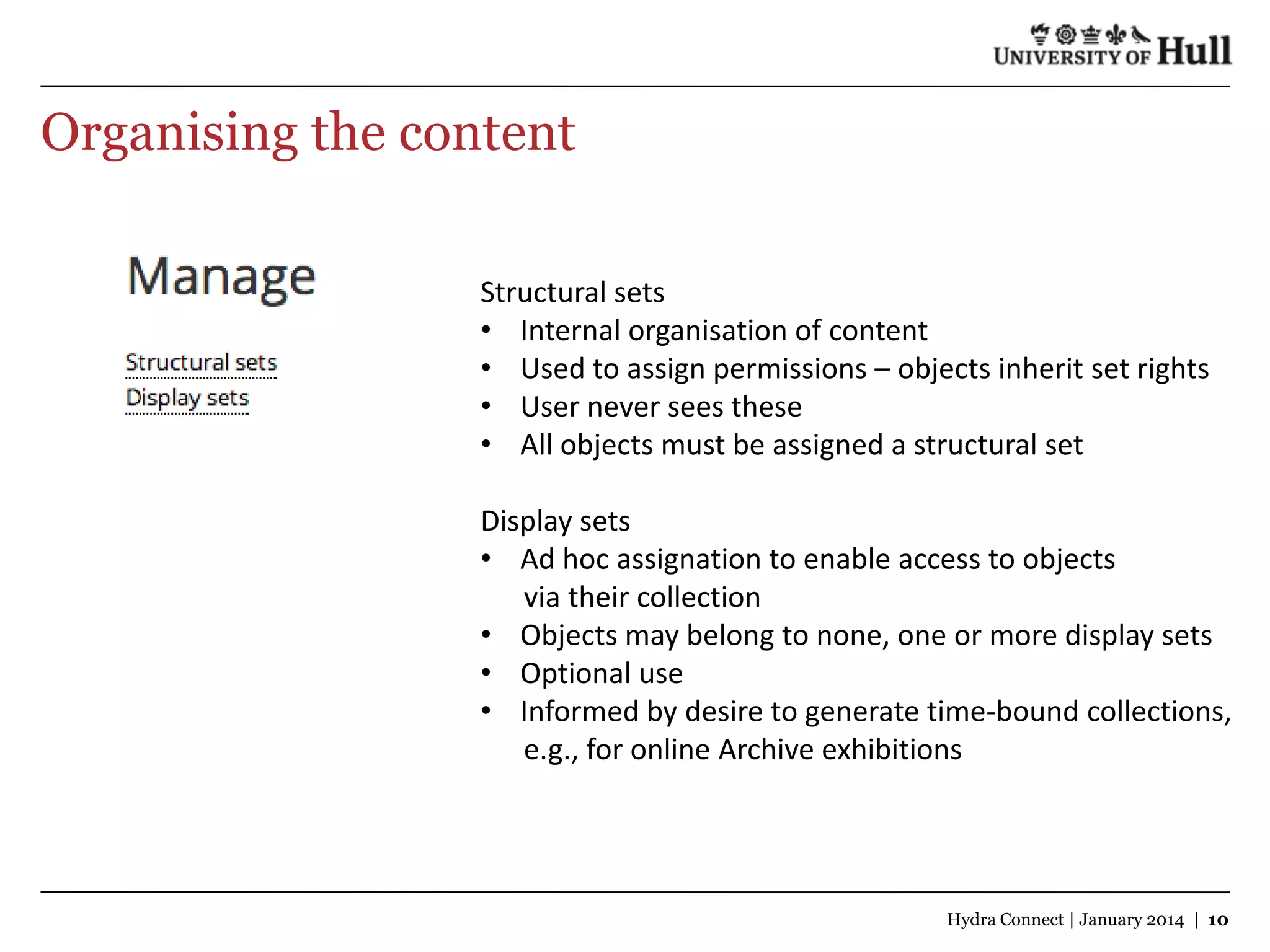 Hydra Connect lightening talk Jan14 | PPT