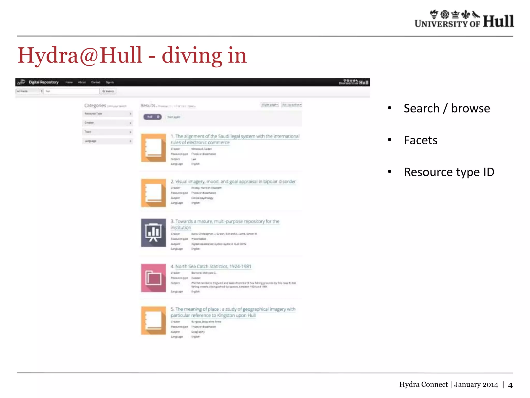 Hydra Connect lightening talk Jan14 | PPT