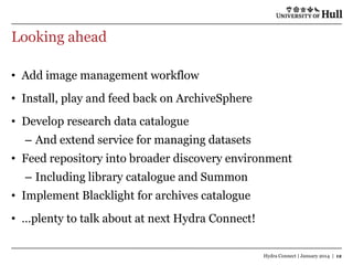 Hydra Connect lightening talk Jan14 | PPT