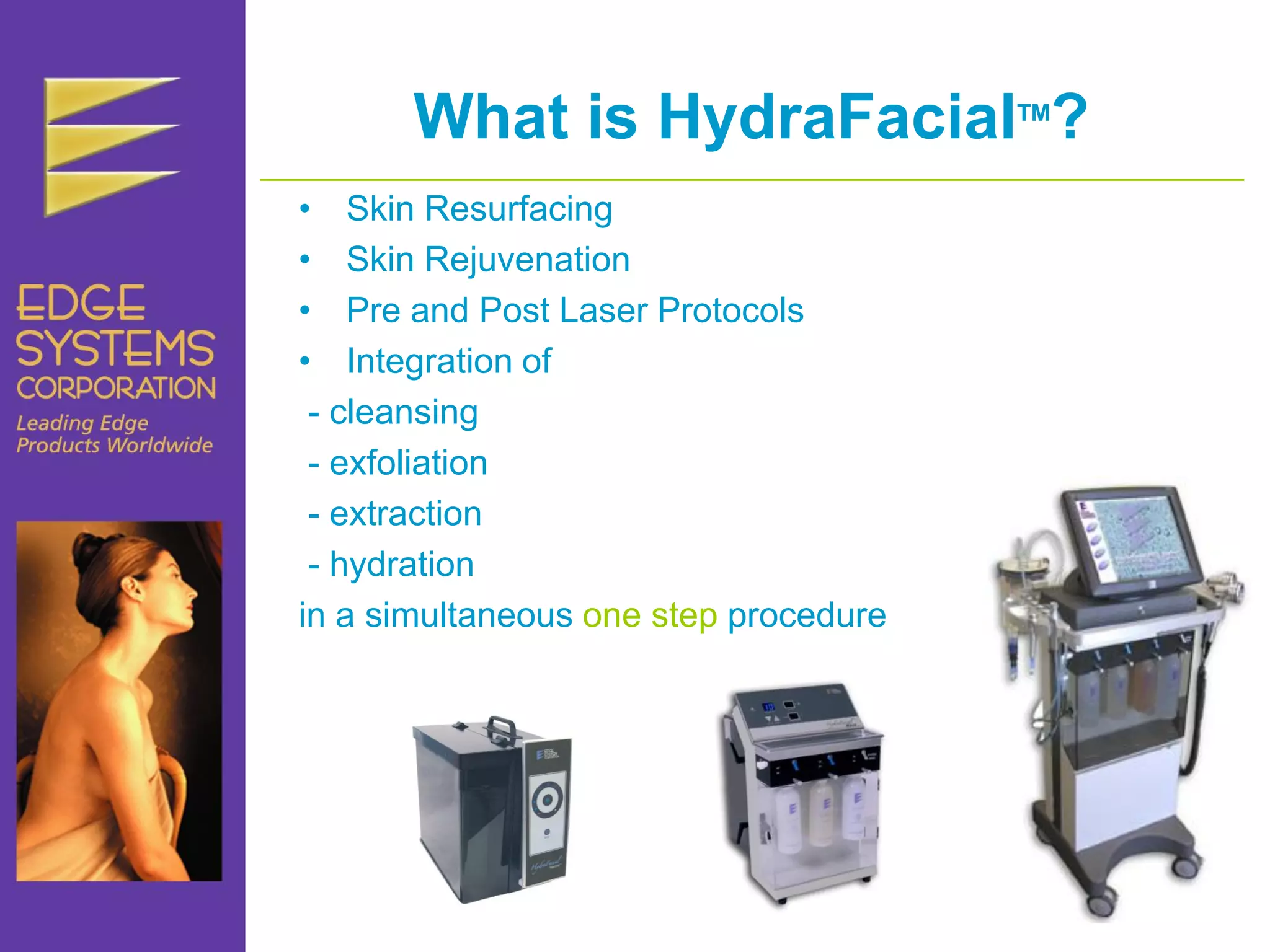 Hydrafacial presentation, skin, beauty, health | PDF